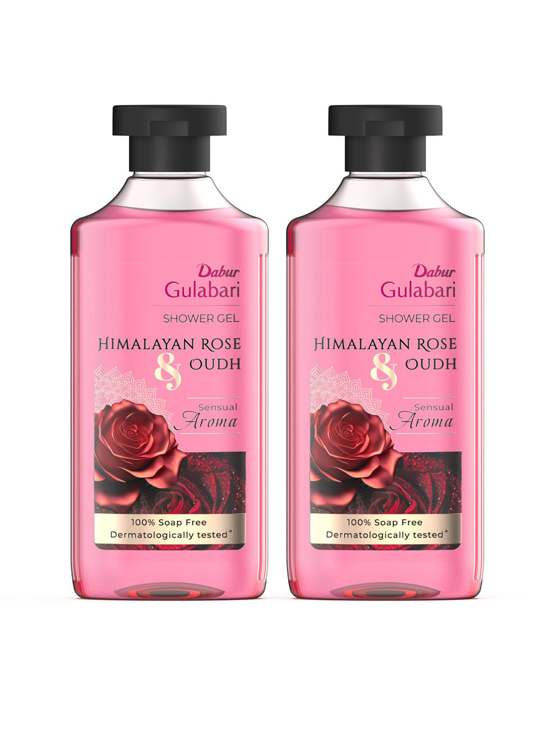 Buy Dabur Gulabari Set Of 2 Himalayan Rose & Oudh Sensual Aroma Shower Gel 250ml Each - Body ...
