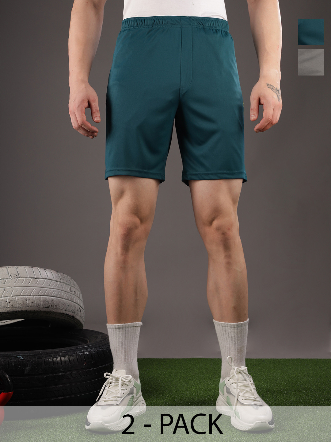 Buy Force NXT Men Microfiber Anti Viral Anti Odour Cool Pack Of 2 ...