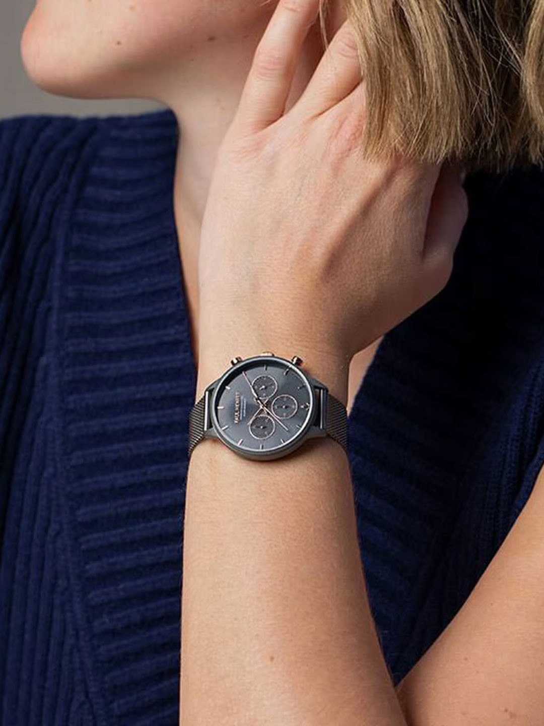 Buy PAUL HEWITT Oceanpulse Women Analogue Solar Powered Chronograph ...