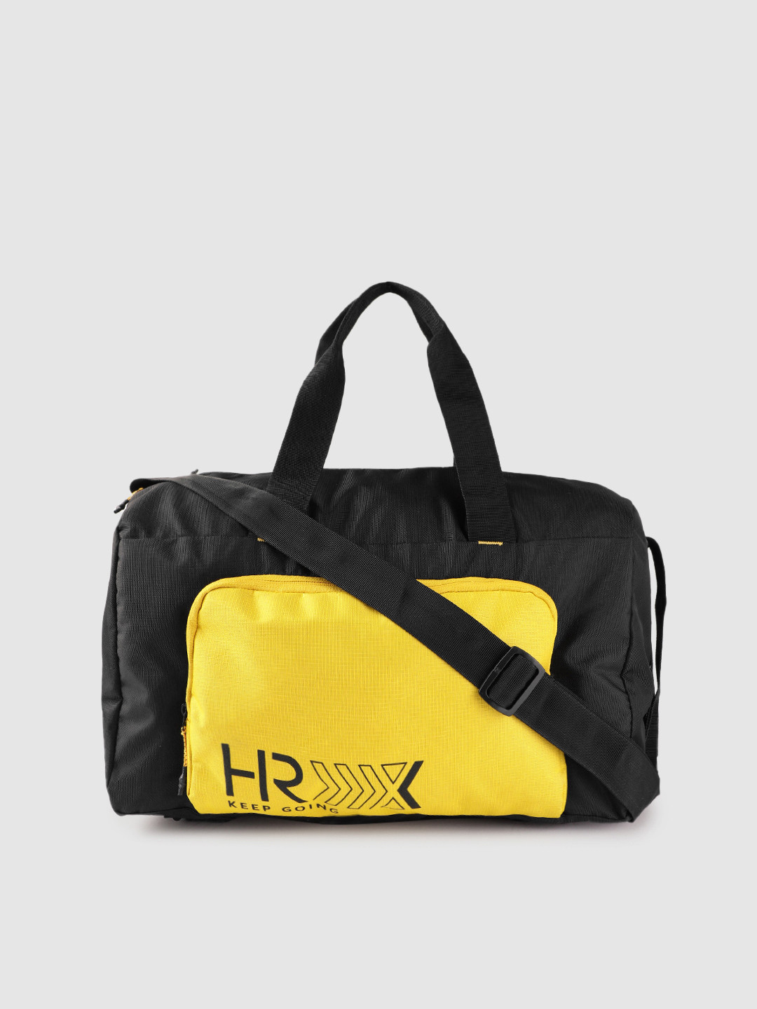 Buy HRX By Hrithik Roshan Unisex Colourblocked Medium Duffel Bag ...