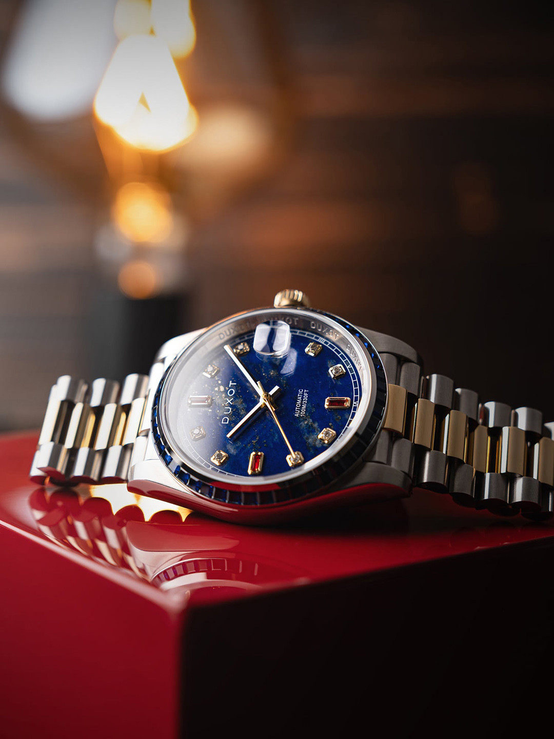 Buy DUXOT Atlantica Rainbow Diver Men Embellished Dial Digital Watch DX ...