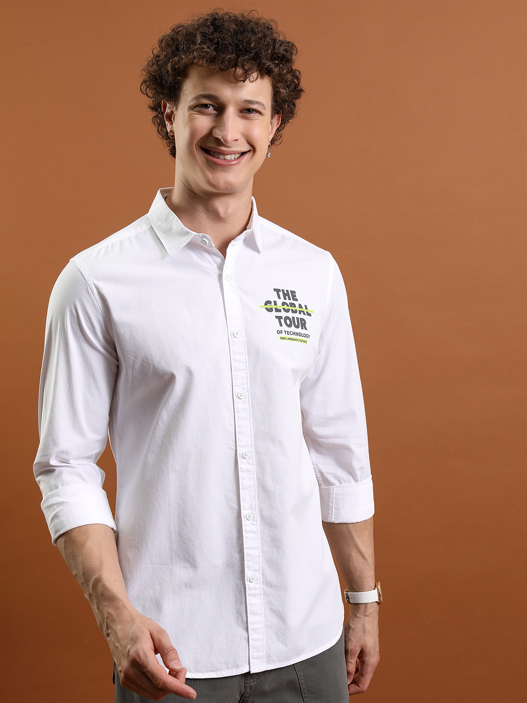 Buy KETCH Slim Fit Printed Shirt - Shirts for Men 27150916 | Myntra