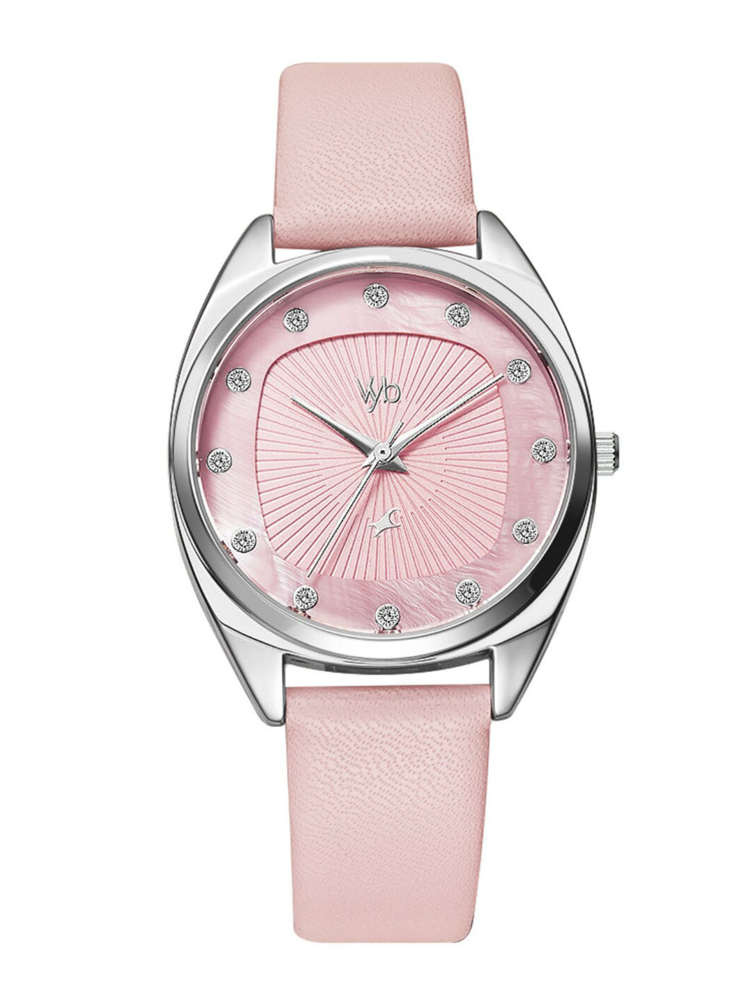 Buy Fastrack Vyb Spotlight Women Textured Dial & Leather Straps ...