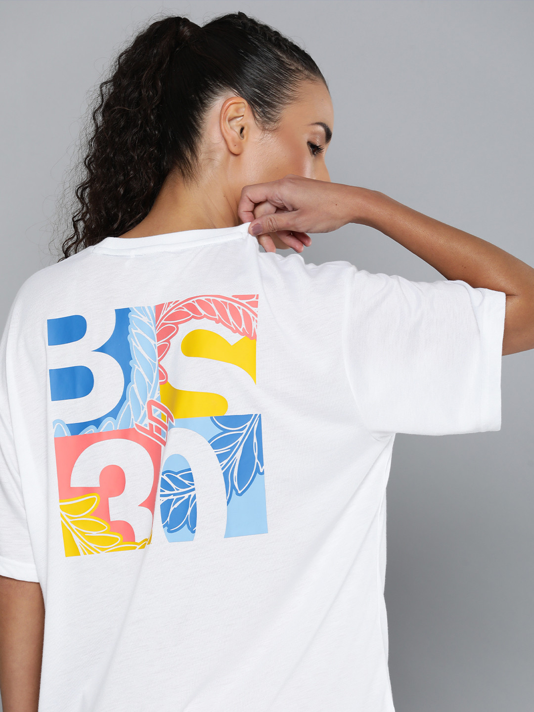 Buy Puma Stewie Dawn Oversized Basketball Typography Printed Drop ...