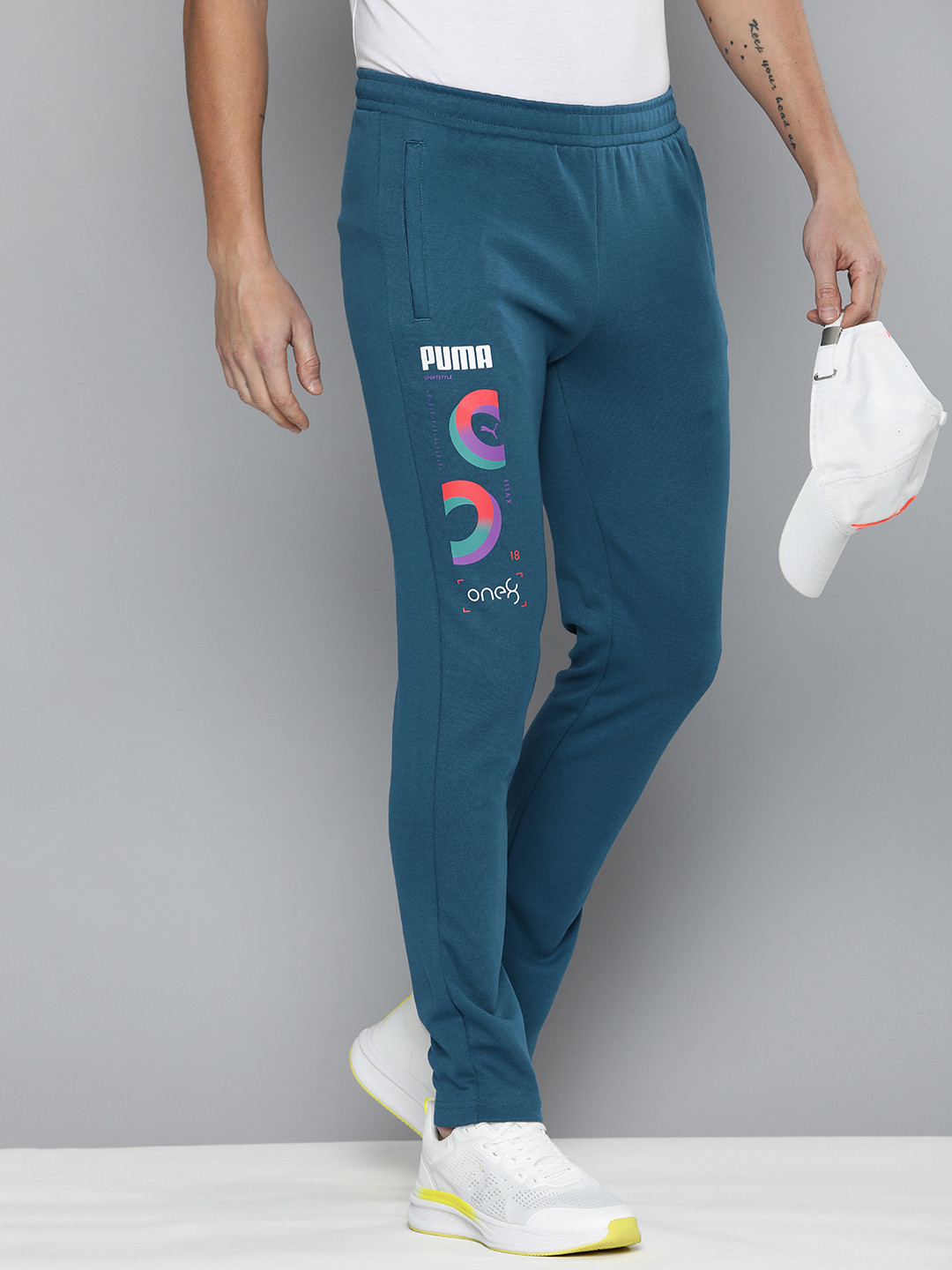 Buy One8 X PUMA Men Core Elevated Track Pants - Track Pants for Men ...