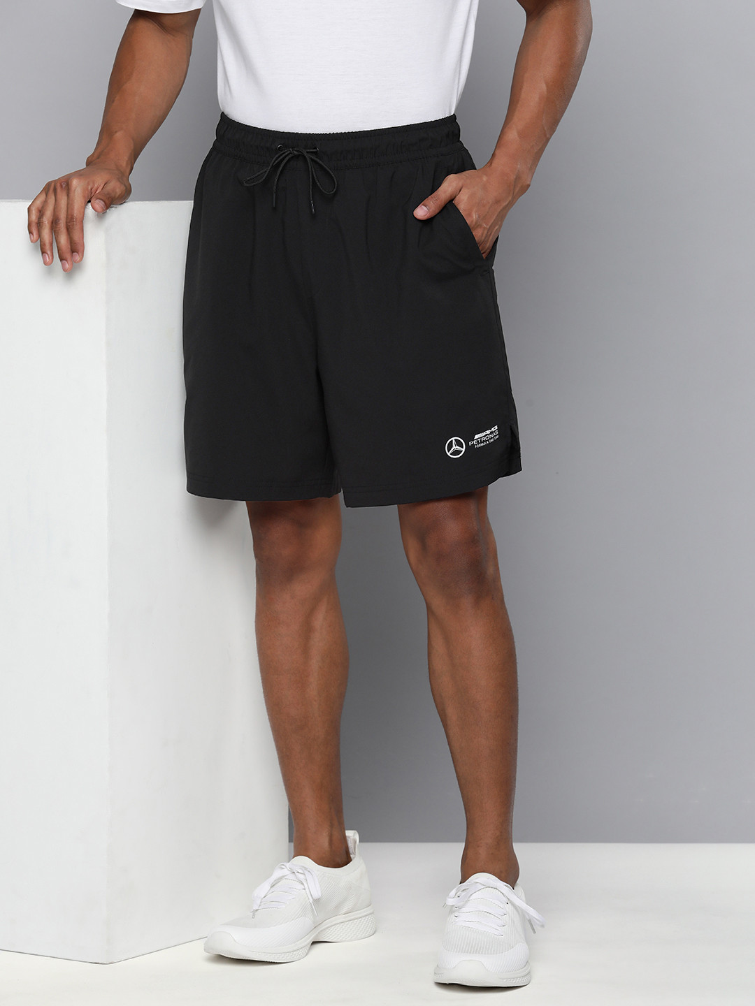 Buy PUMA Motorsport Men Solid Mercedes AMG Petronas Motorsport DryCELL ...