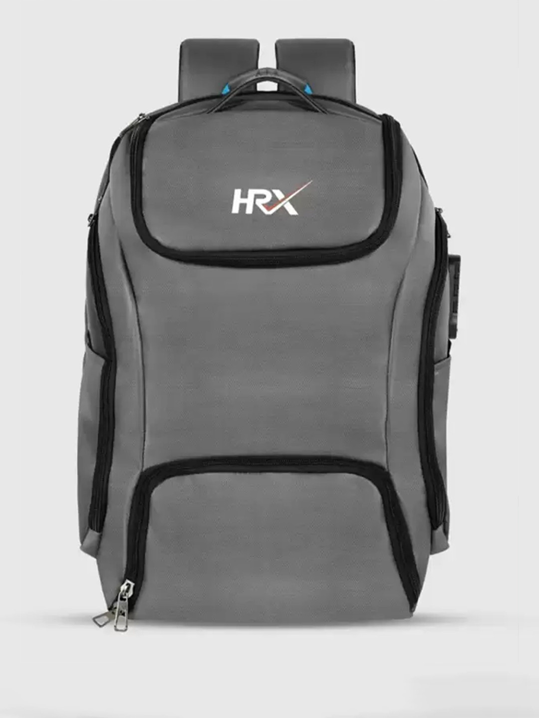 Buy HRX By Hrithik Roshan Grey Unisex Anti Theft Backpack With Shoe ...