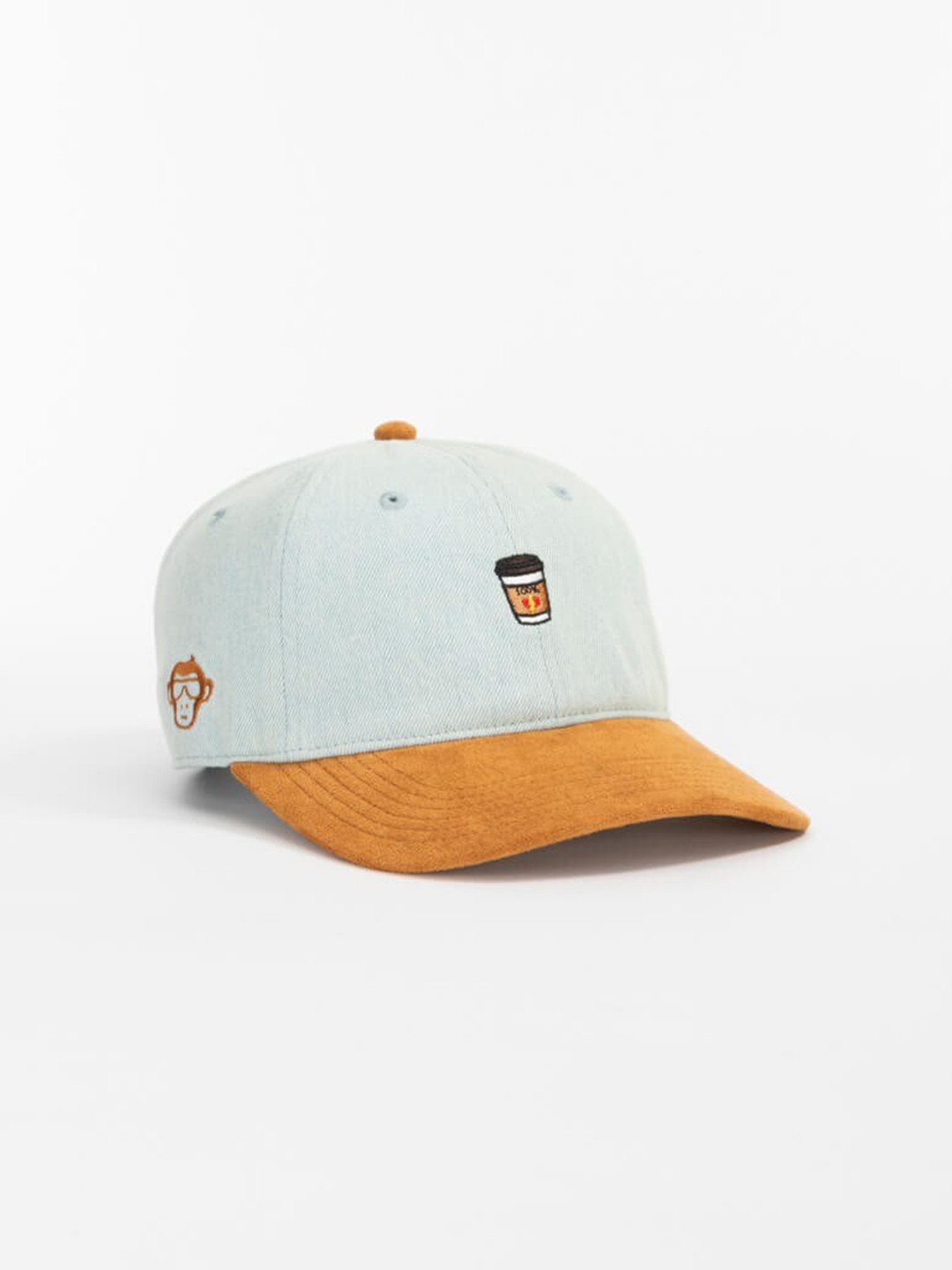 Buy Urban Monkey Unisex Colourblocked Cotton Baseball Cap - Caps for ...