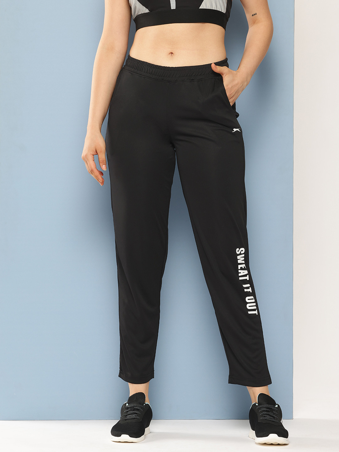 Buy Slazenger Women Rapid Dry Training Track Pants - Track Pants for ...