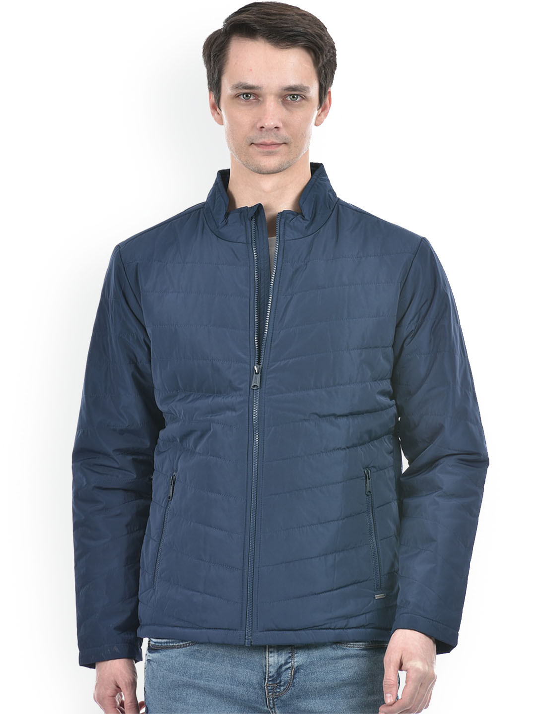 Buy Numero Uno Mock Collar Lightweight Padded Jacket - Jackets for Men ...