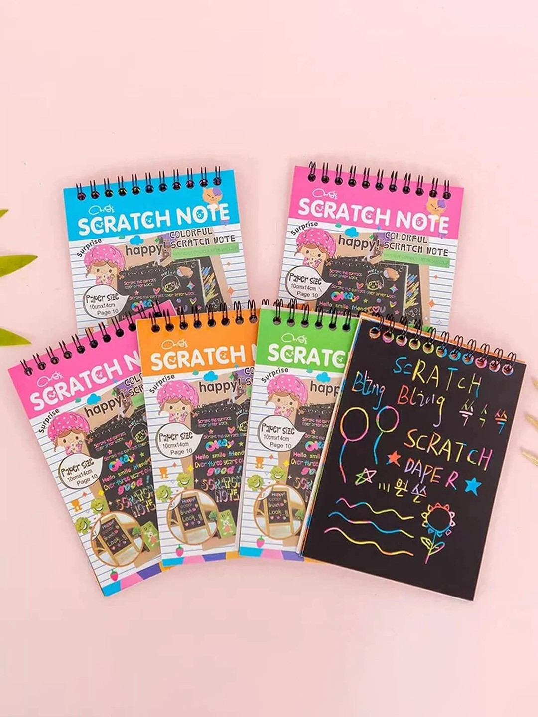 Buy ADKD Kids 4 Pieces Scratch Books - Activity Toys And Games for ...