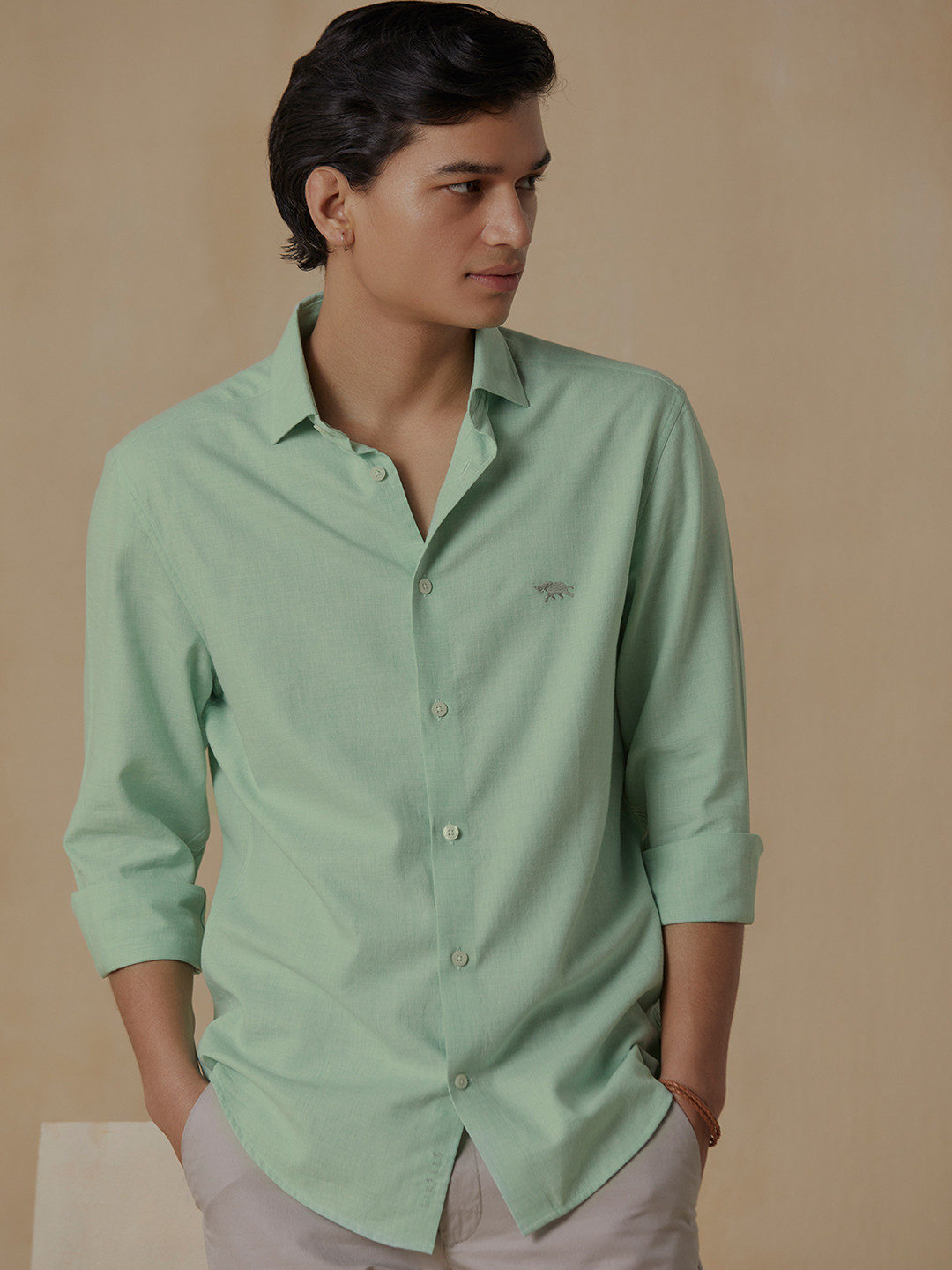 Buy Andamen Premium Spread Collar Cotton Shirt - Shirts for Men ...