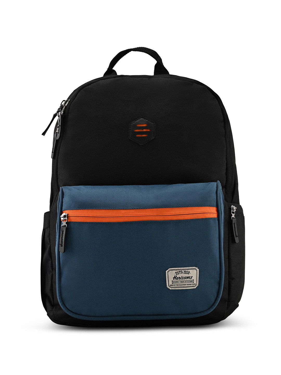 Buy Harissons Unisex Colourblocked Ergonomic Backpack - Backpacks for ...