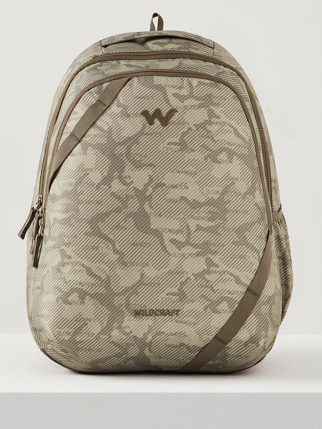 Buy Wildcraft Unisex Abstract Printed Backpack Up To 18 Inch ...