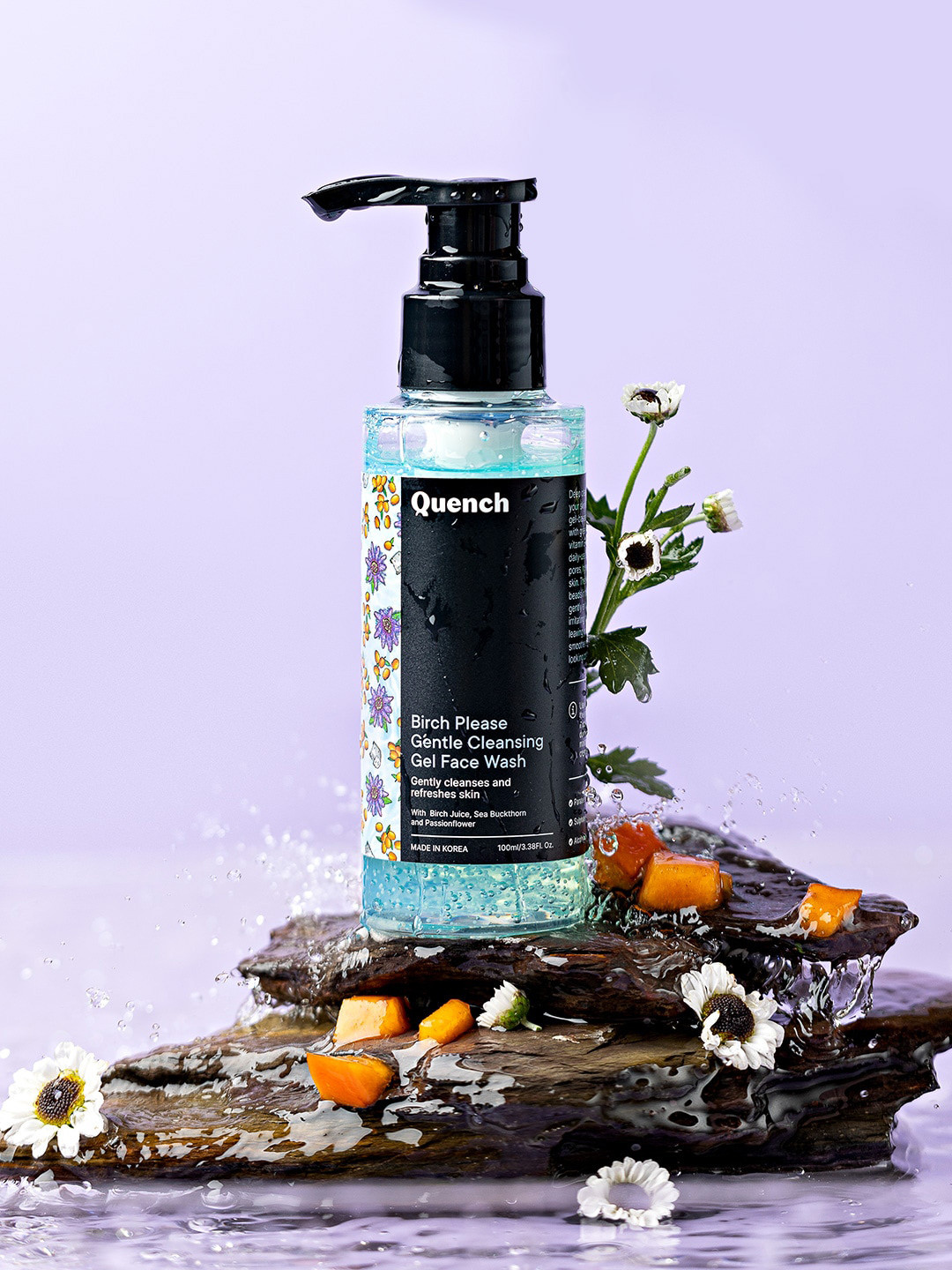 Buy Quench Gentle Cleansing Gel Birch Juice Enzymes Face Wash To ...