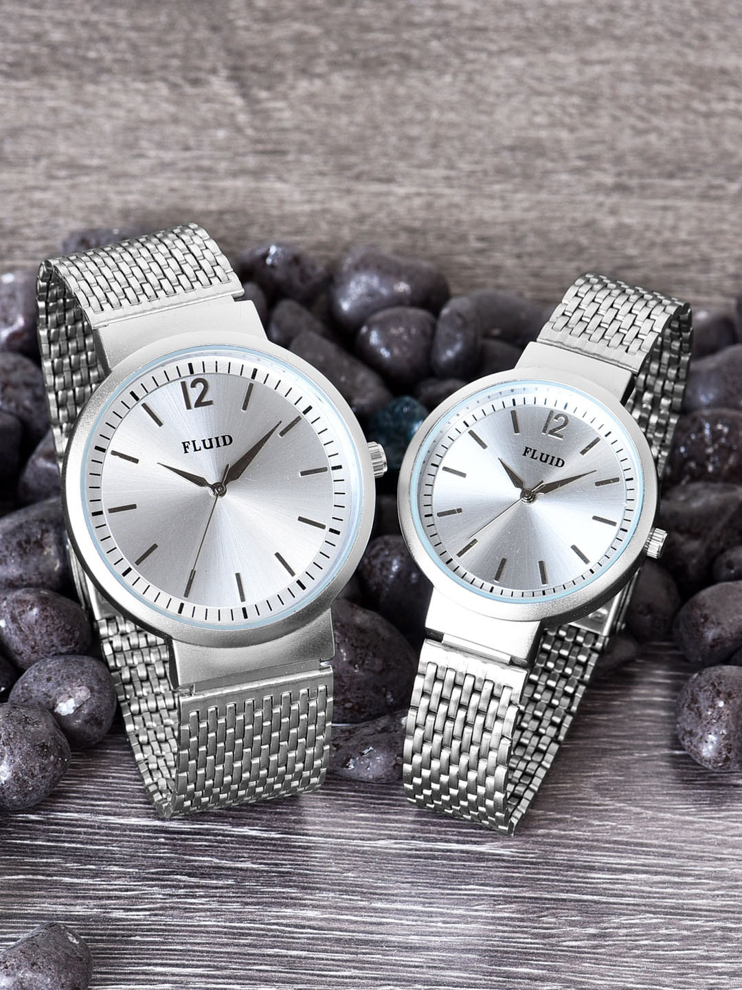 Buy FLUID Couple Watch Gift Set - Watch Gift Set for Unisex 27278182 ...