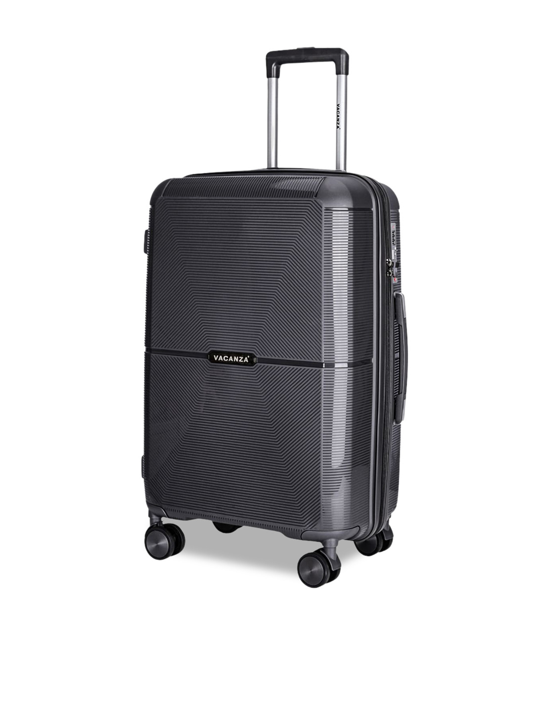 Buy 3G Textured Hard Sided Large Trolley Suitcase - Trolley Bag for ...
