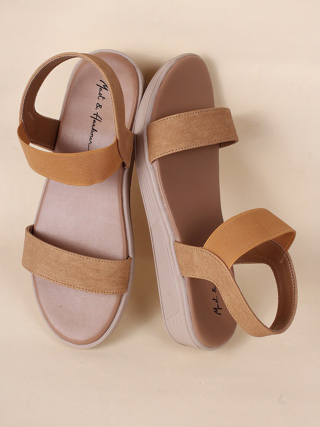 Buy Mast & Harbour Textured Wedge Heels - Heels for Women 27283898 | Myntra