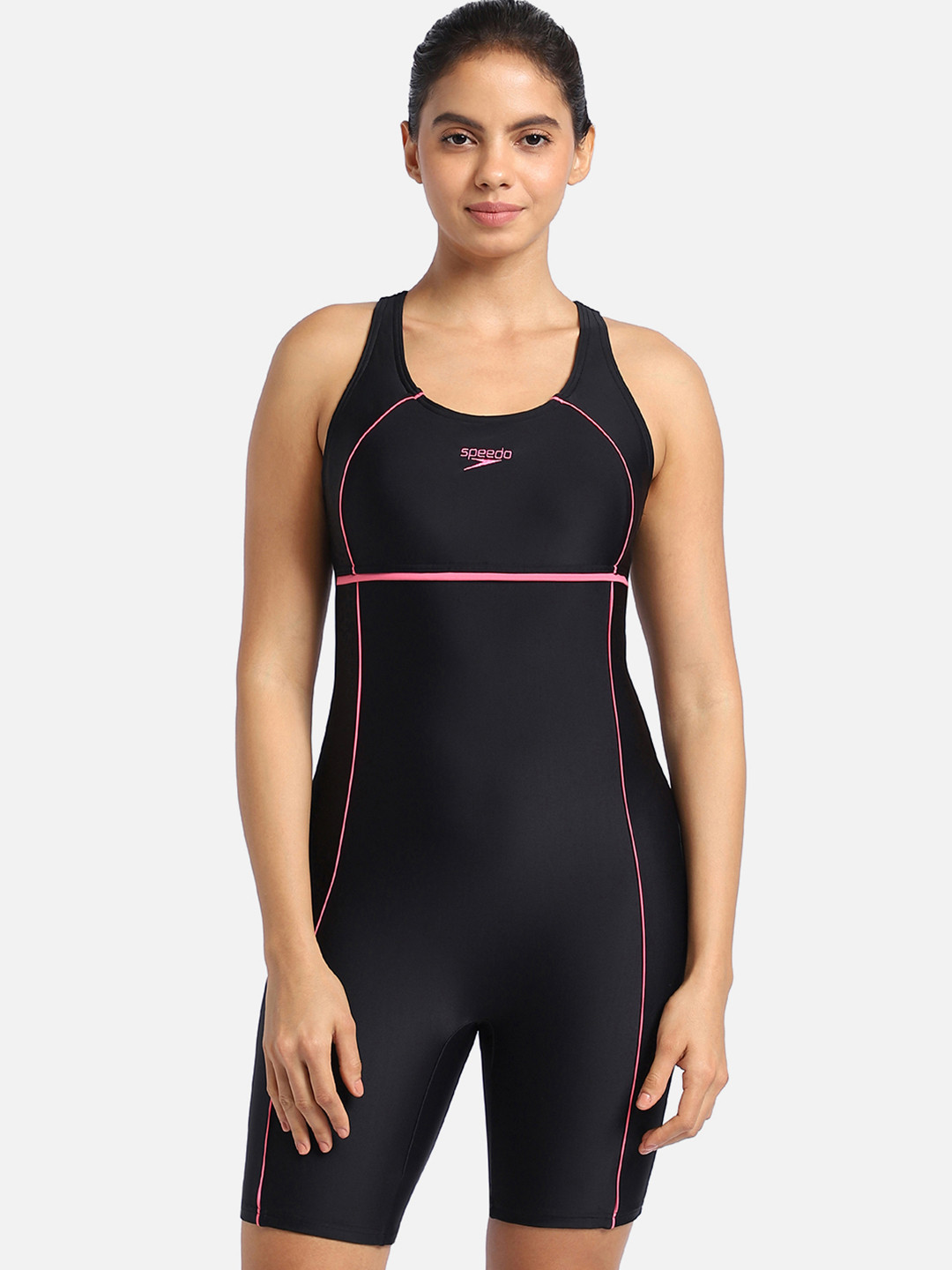 Buy Speedo Shoulder Straps Racerback Legsuit - Swimwear for Women ...