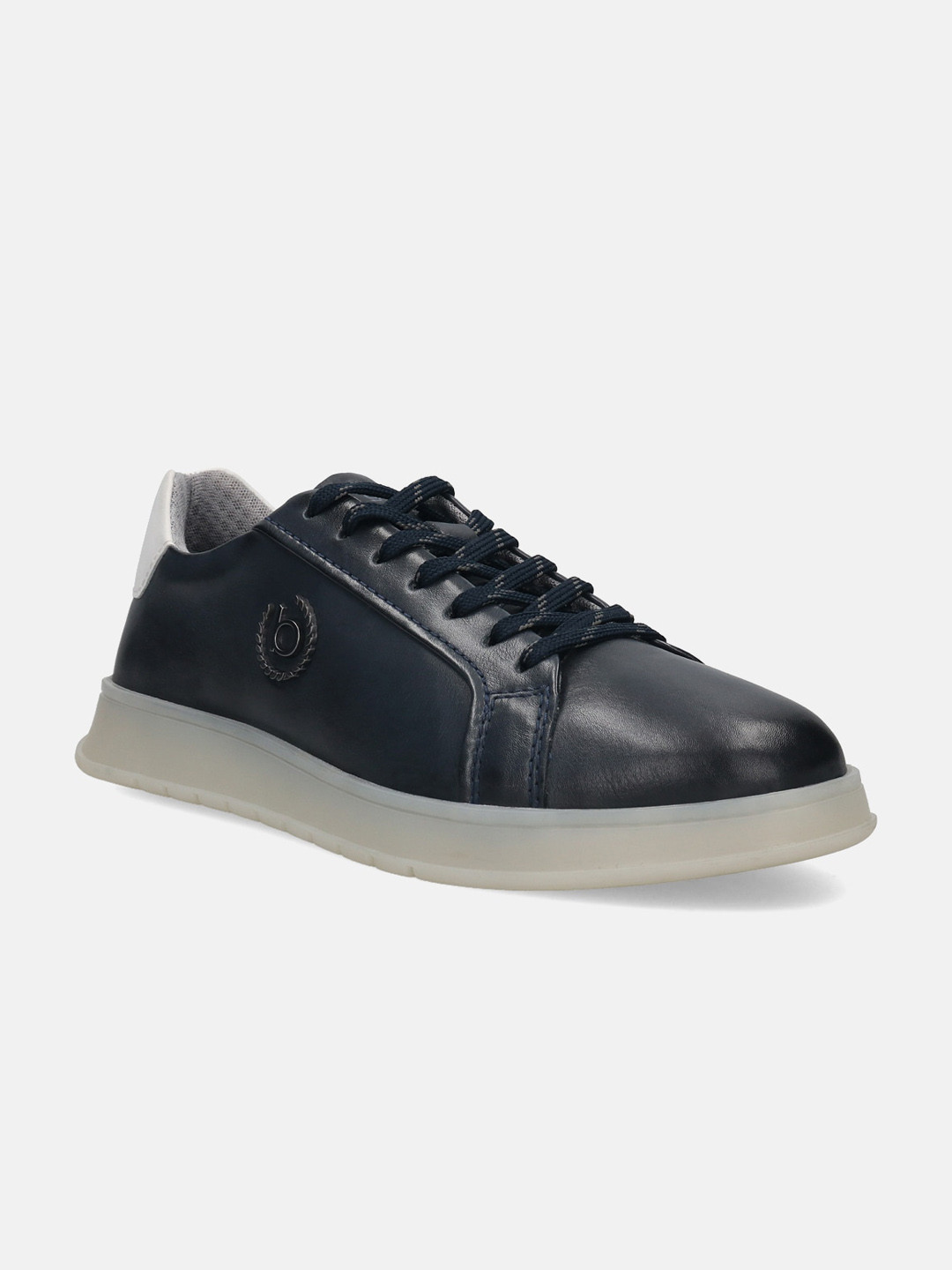 Buy Bugatti Fiero Men Round Toe Leather Sneakers - Casual Shoes for Men ...