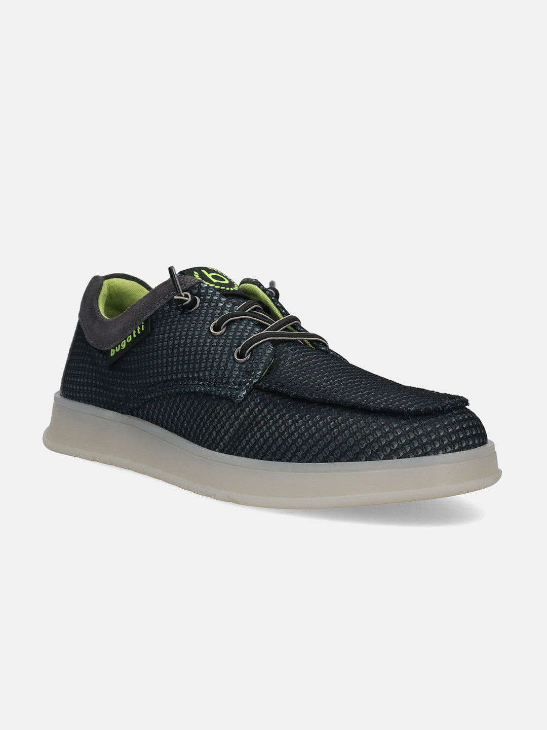 Buy Bugatti Fiero Men Textured Round Toe Textile Sneakers - Casual ...