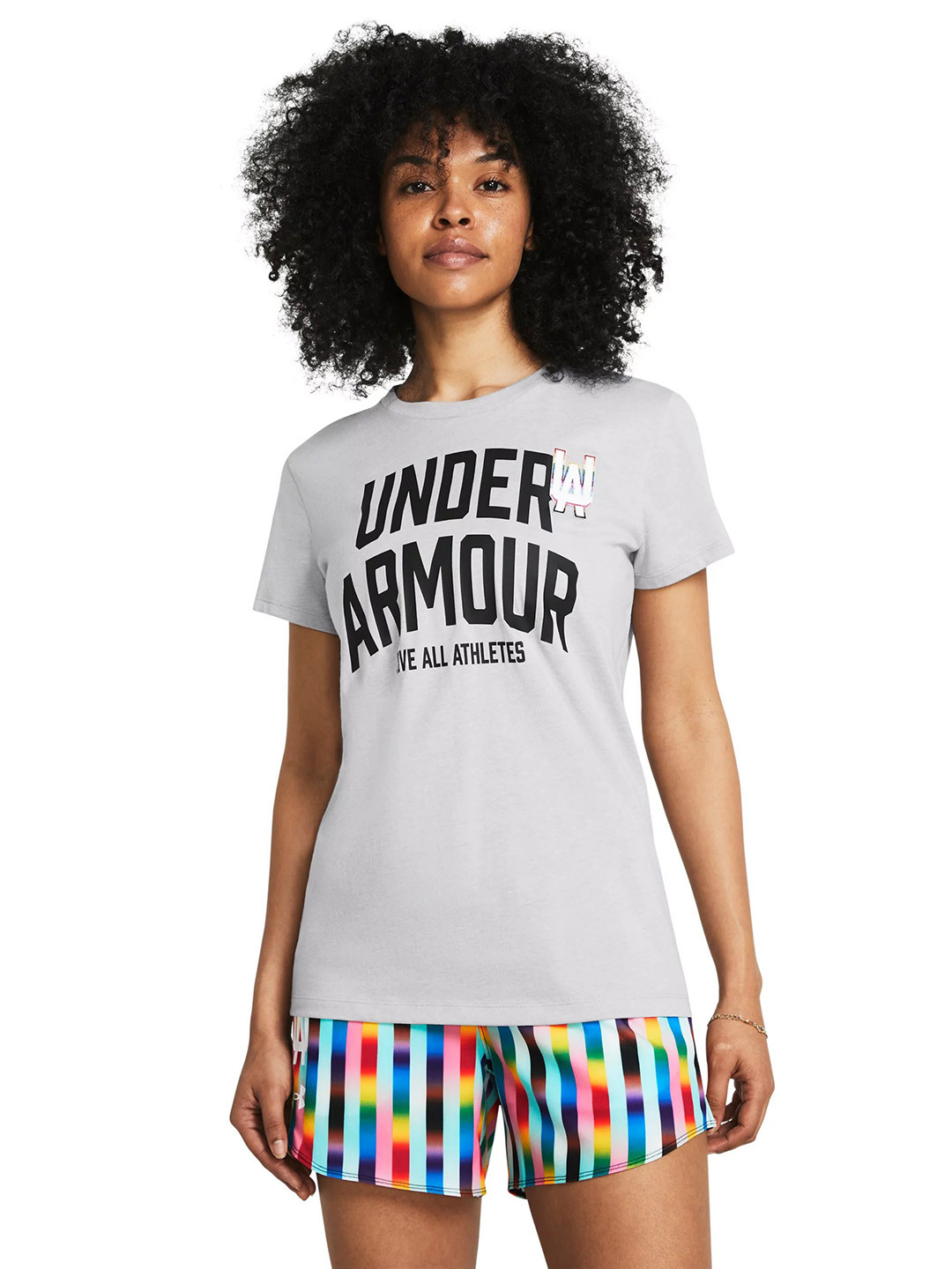 Buy UNDER ARMOUR Pride Printed Short Sleeve T Shirt - Tshirts for Women ...