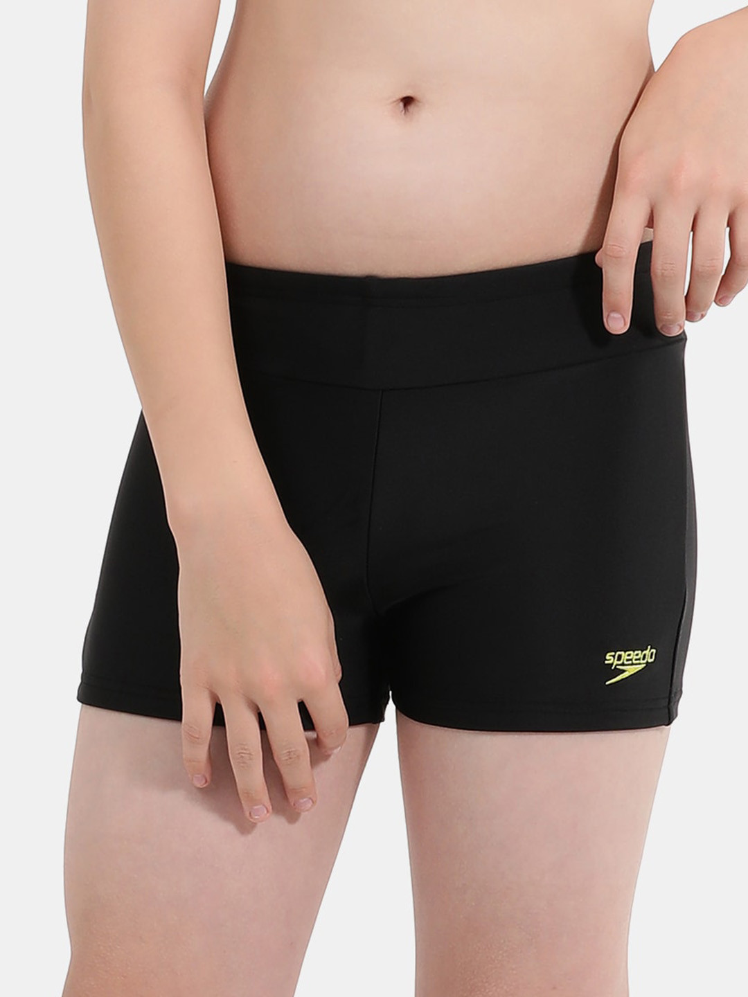 Buy Speedo Boys Slim Fit High Waist Swim Shorts - Swim Bottoms for Boys ...