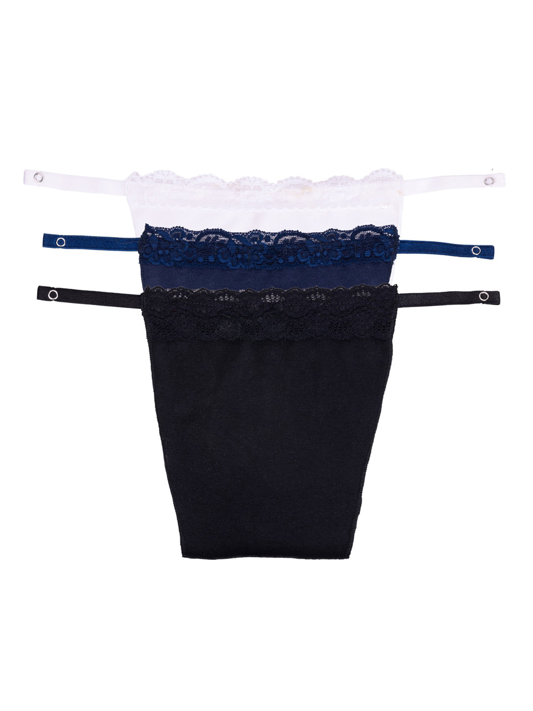 Buy Finesse Miracle Cami Pack Of 3 Clip On Mock Camisoles - Camisoles ...