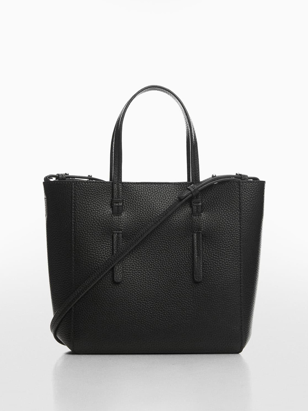 Buy MANGO Textured Structured Handheld Bag - Handbags for Women ...