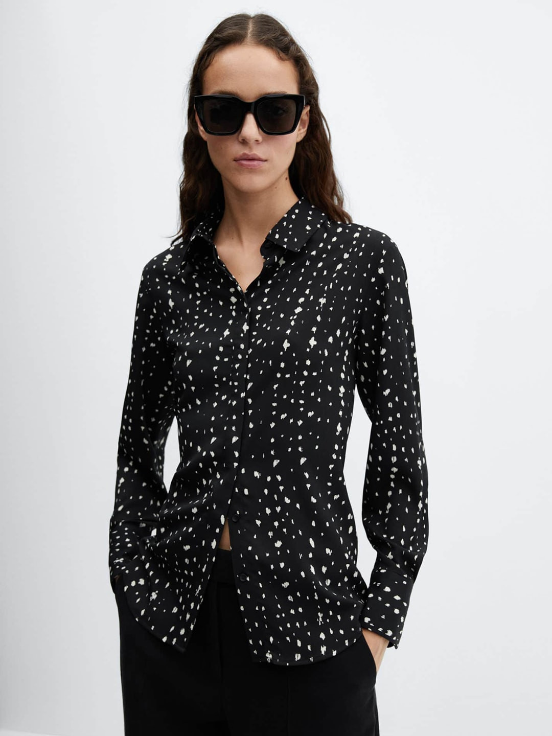 Buy MANGO Printed Casual Shirt - Shirts for Women 27351852 | Myntra