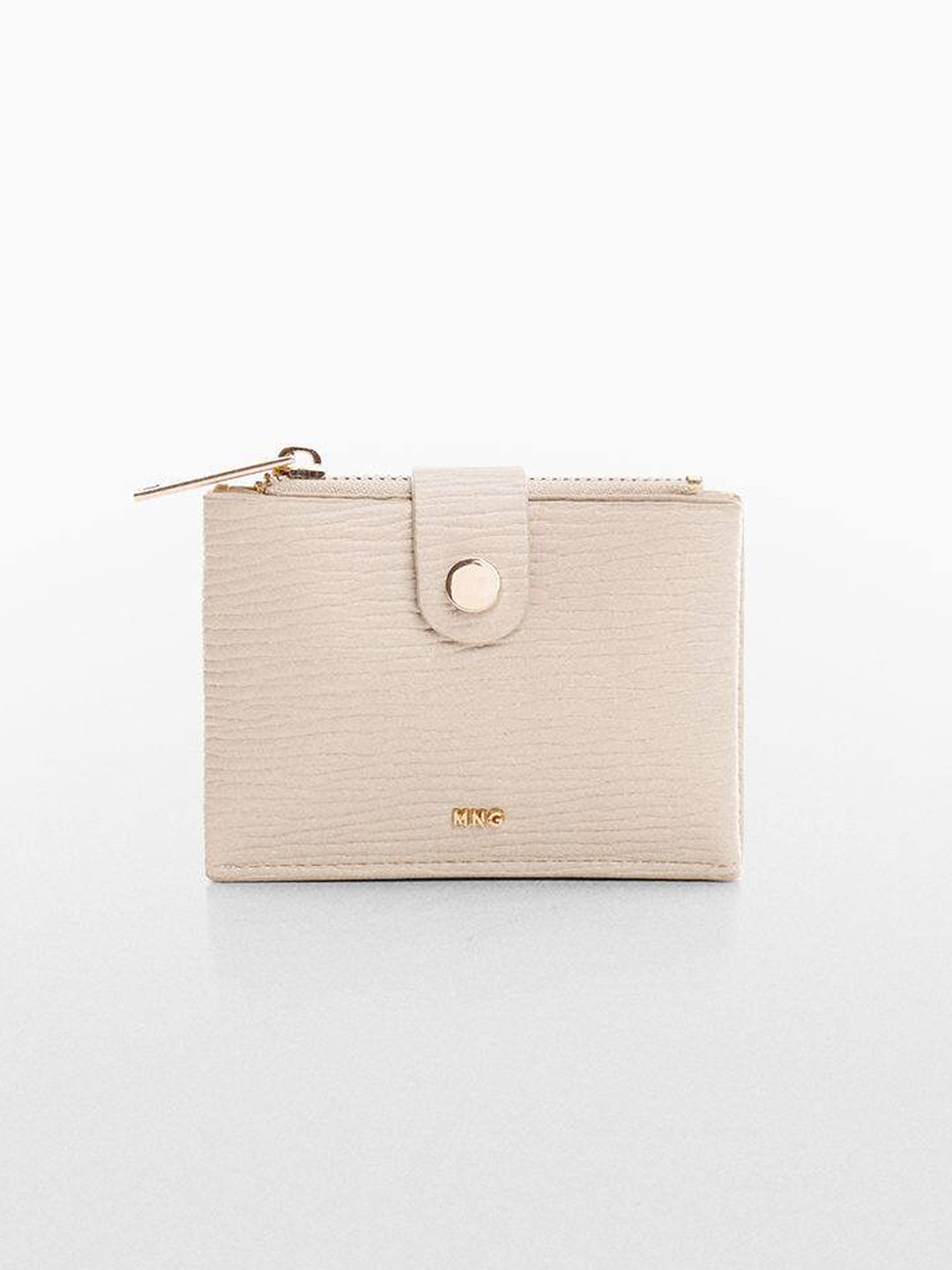 Buy MANGO Women Textured Zip Around Wallet - Wallets for Women 27353466 ...