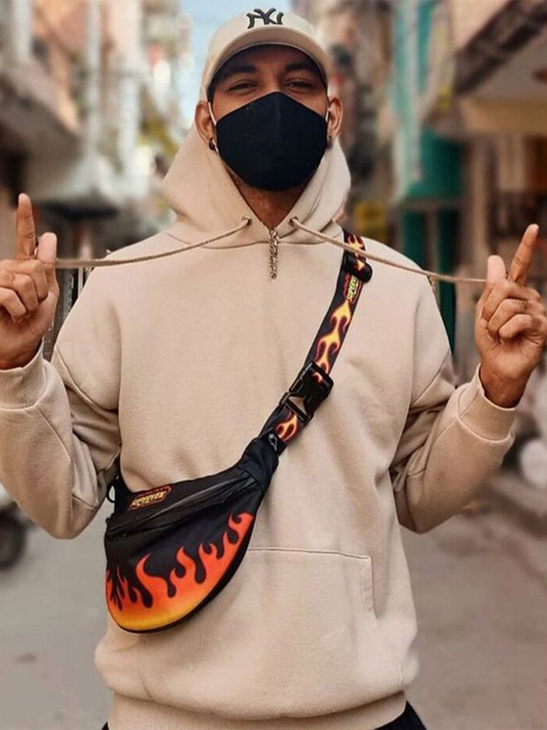 Buy SUPERVEK LIT Cross Body Slinger Bag - Waist Pouch for Unisex ...