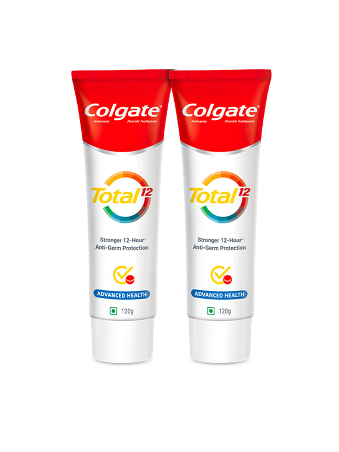 Buy Colgate 2 Pcs Total12 Whole Mouth Health Antibacterial Toothpaste ...
