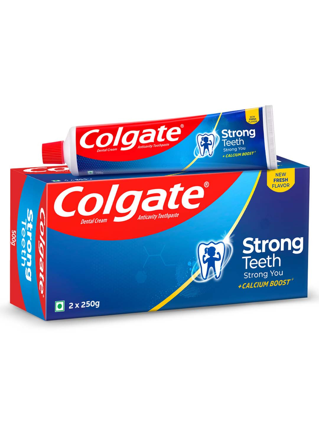 Buy Colgate Set Of 2 Strong Teeth Calcium Boost Anticavity Toothpaste ...