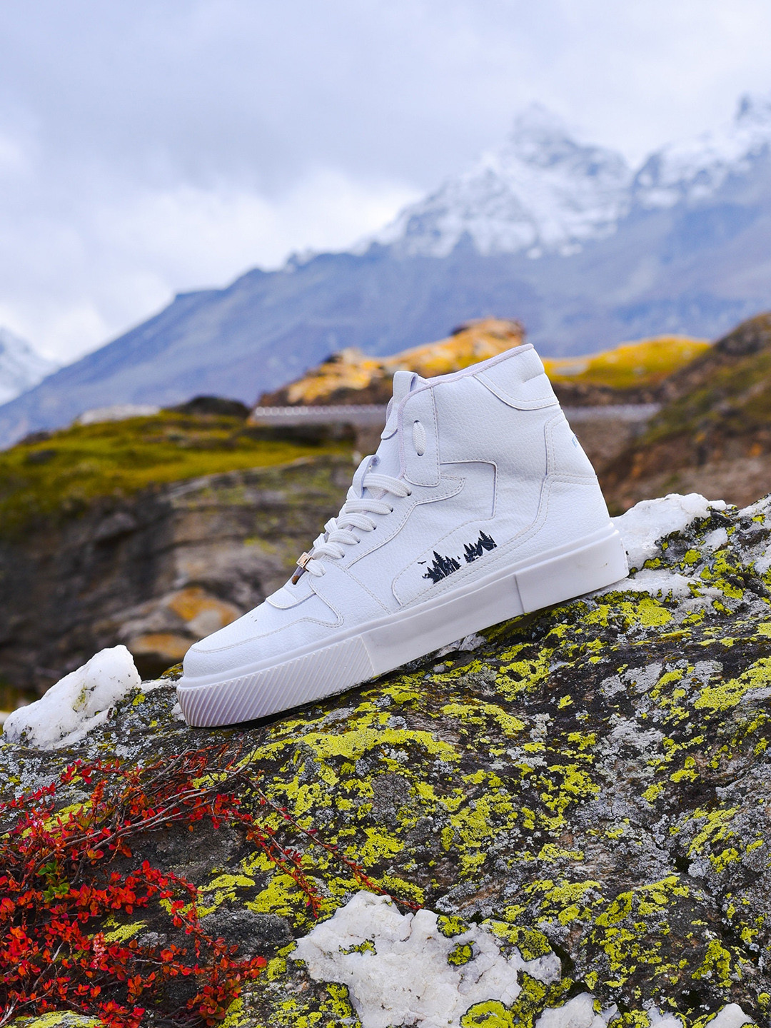 Buy Doc Martin Men Printed Mid Top Antibacterial Sneakers - Casual ...