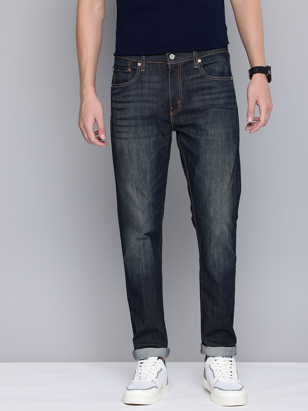 Buy Levis Men 512 Slim Tapered Fit Light Fade Stretchable Jeans - Jeans ...