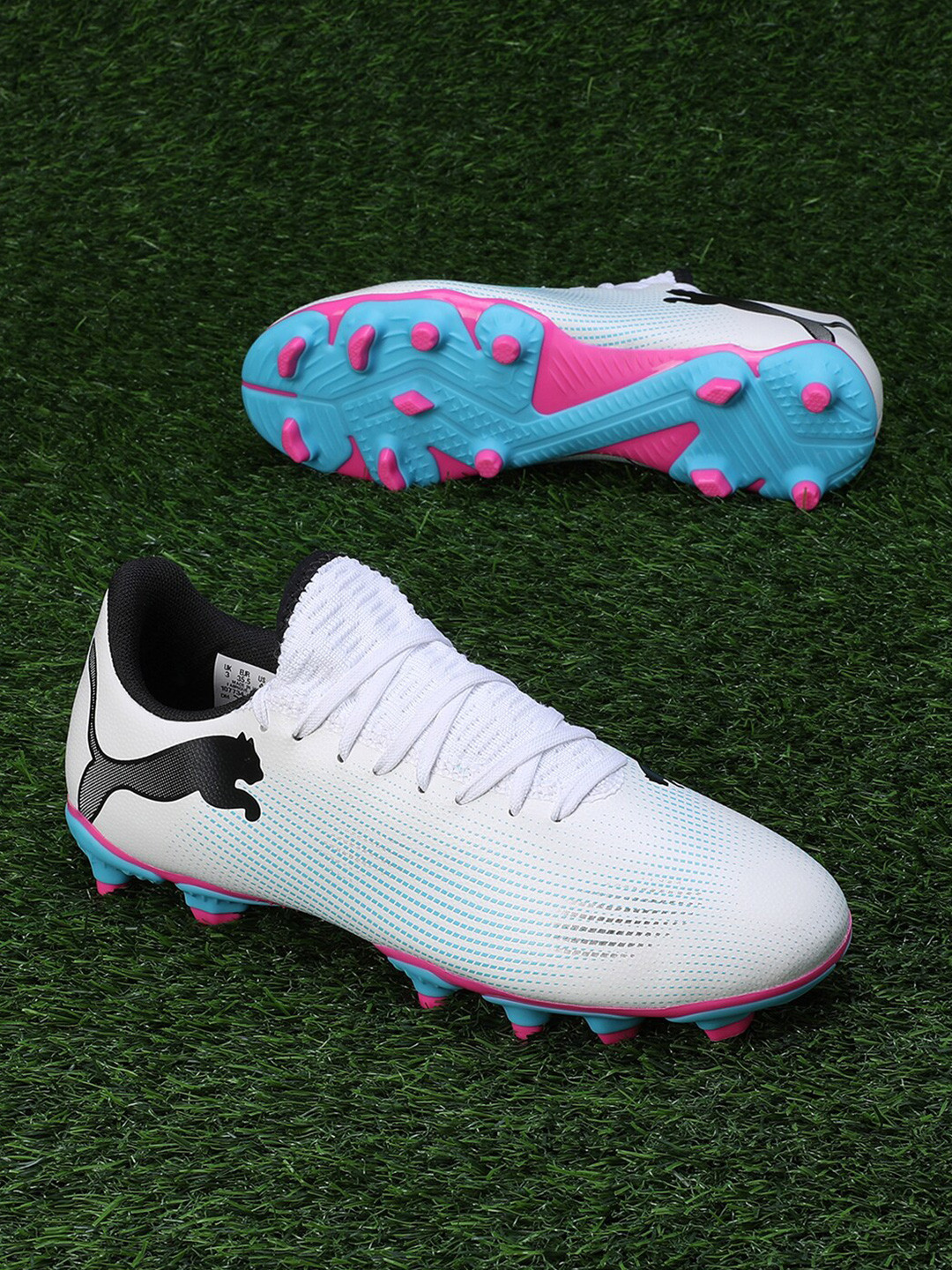 Buy Puma Kids FUTURE 7 PLAY FG/AG Youth Football Boots - Sports Shoes ...