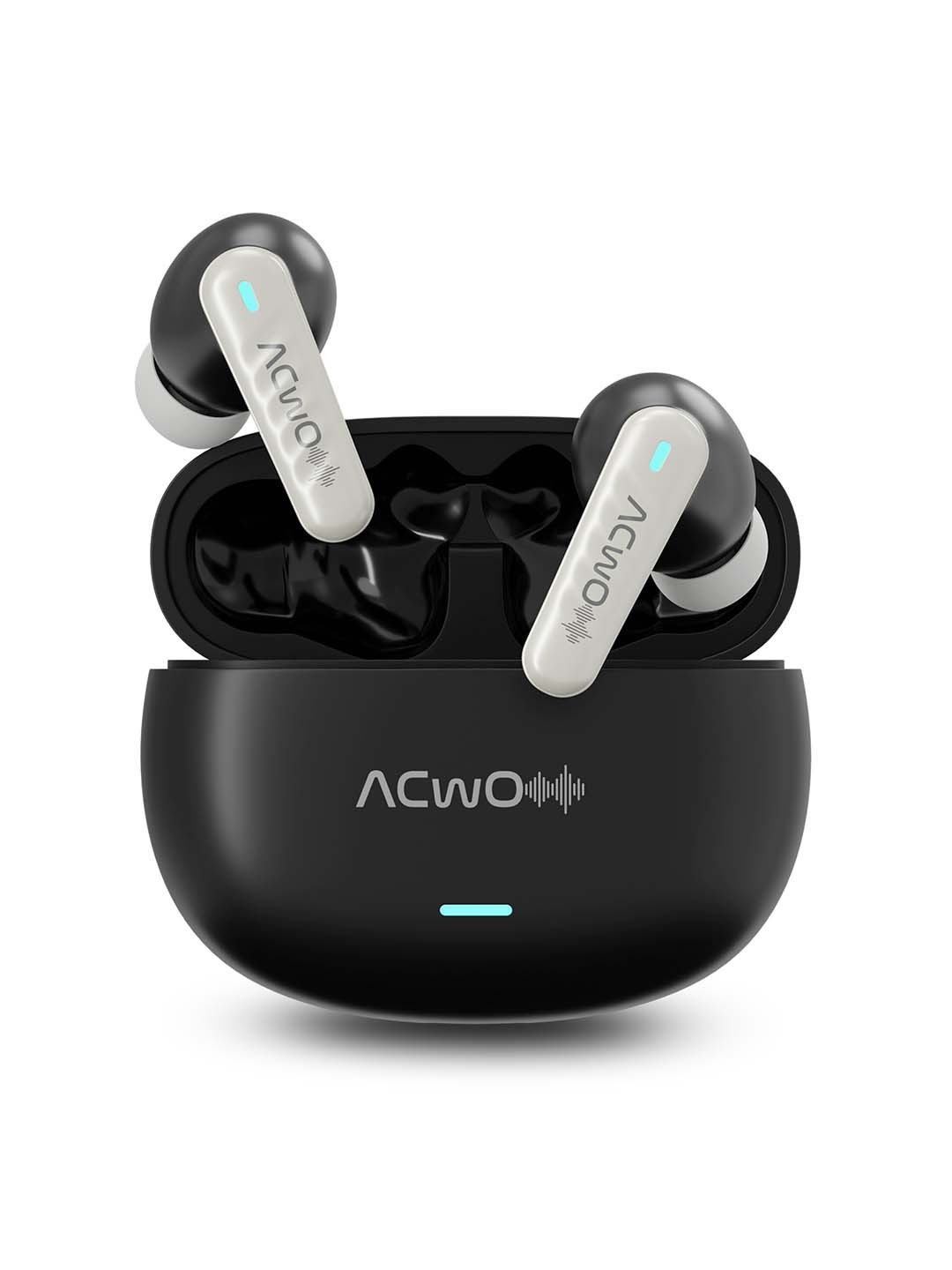 Buy ACwO DwOTS 727 Charcoal Black 42Hrs Playtime ANC & Gaming Mode 4 ...