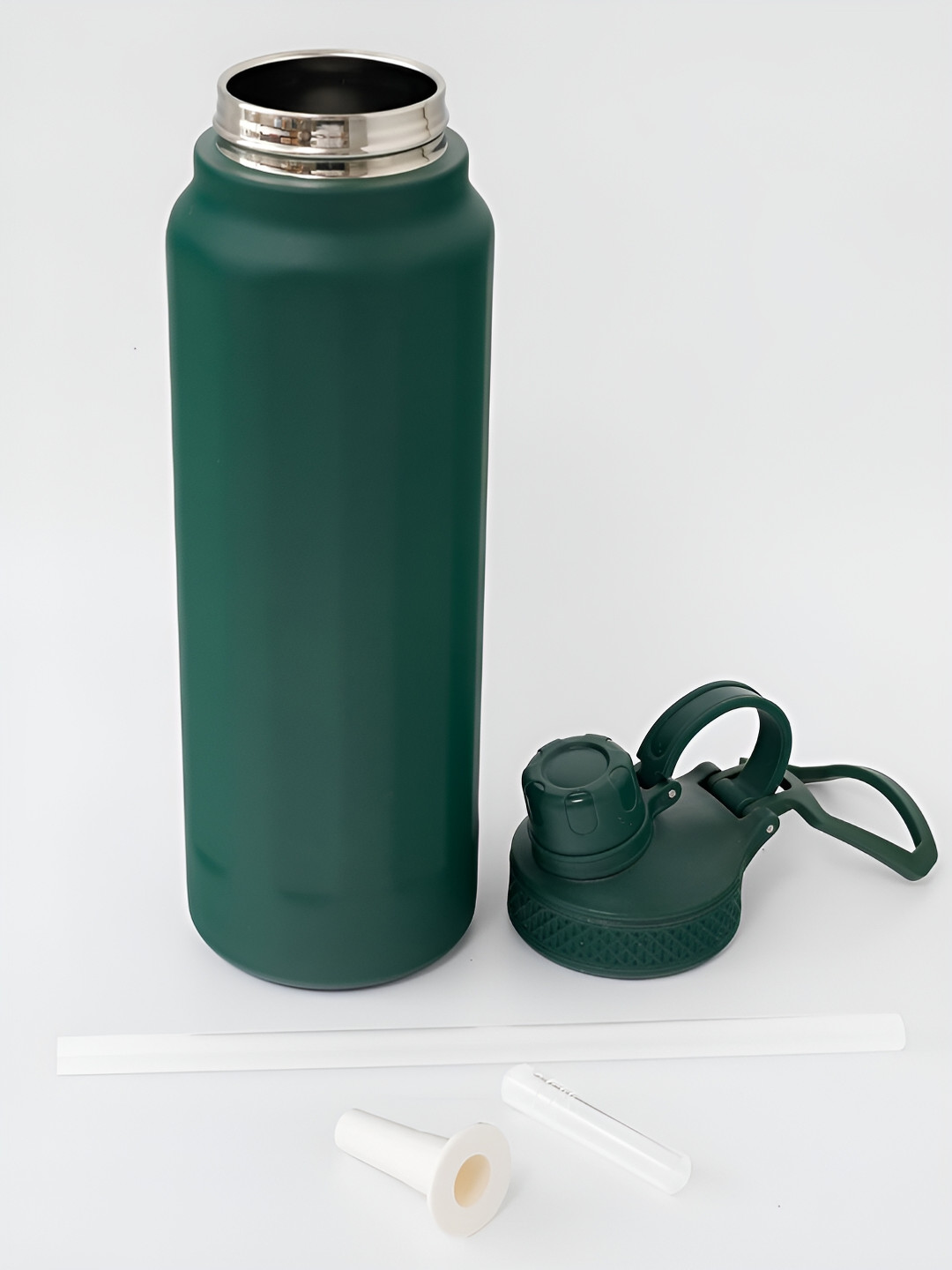 Buy Kuber Industries Green Stainless Steel Sipper Water Thermos Flask ...