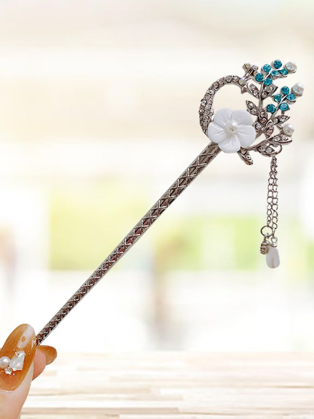 Buy SYGA Women Embellished Hairstick - Hair Accessory for Women ...
