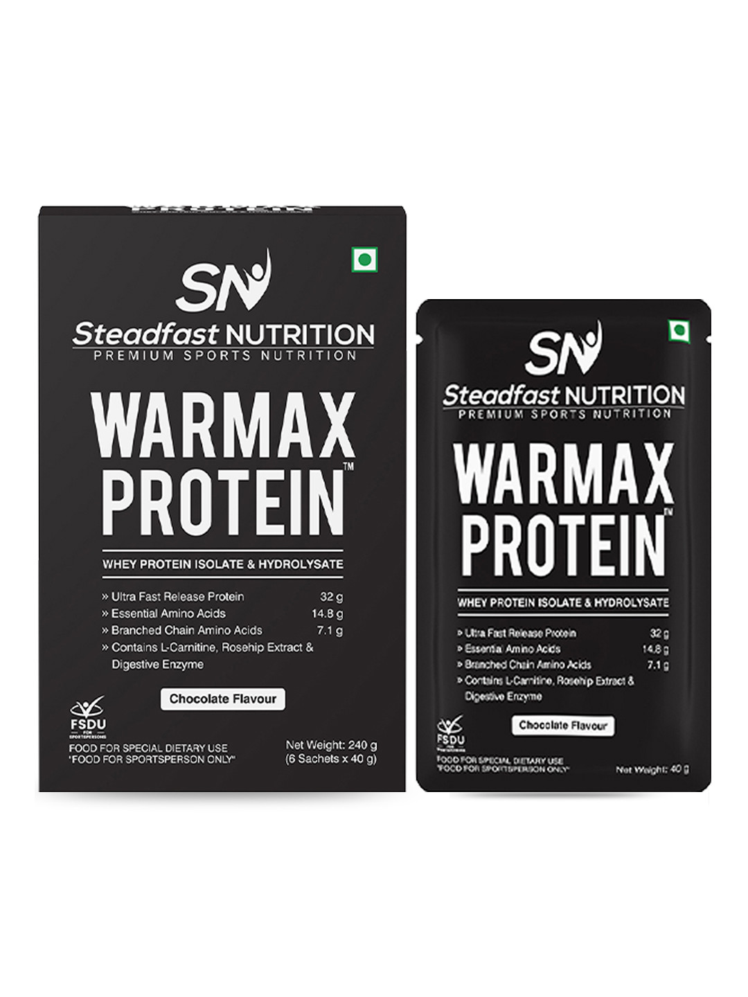 Buy Steadfast Nutrition Warmax Protein For Warrior Inside You Sachets ...