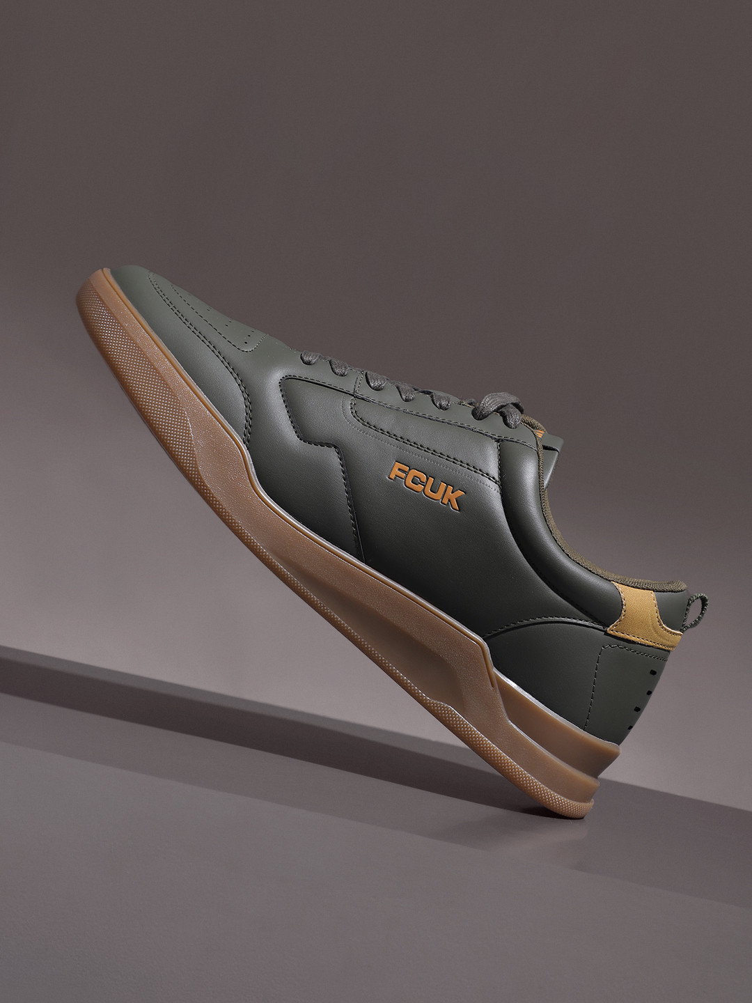 Buy FCUK Men Perforated Sneakers - Casual Shoes for Men 27420648 | Myntra