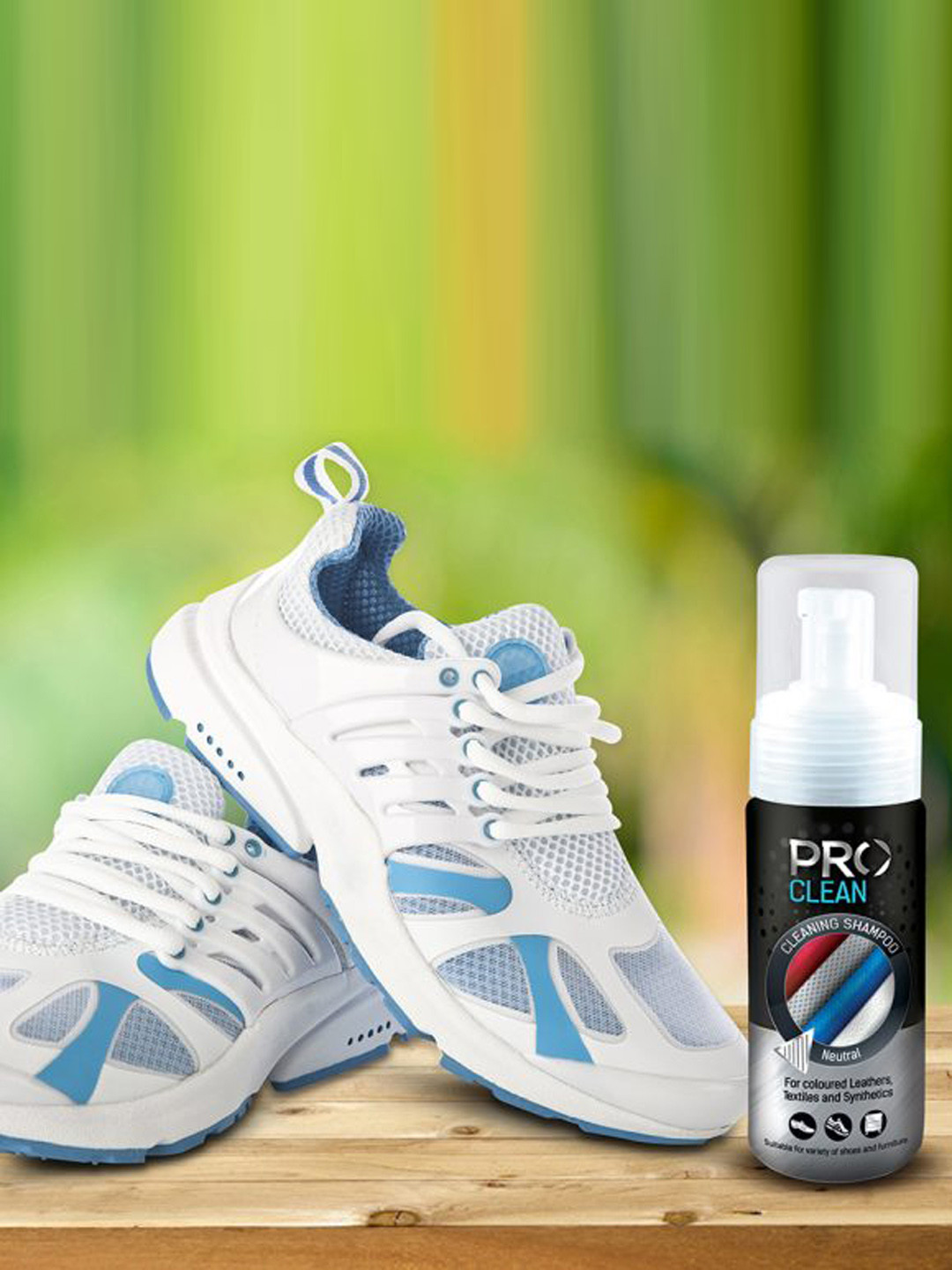 Buy PRO Sneaker & Sports Shoe Cleaning Shampoo 150 Ml - Shoe Care for ...