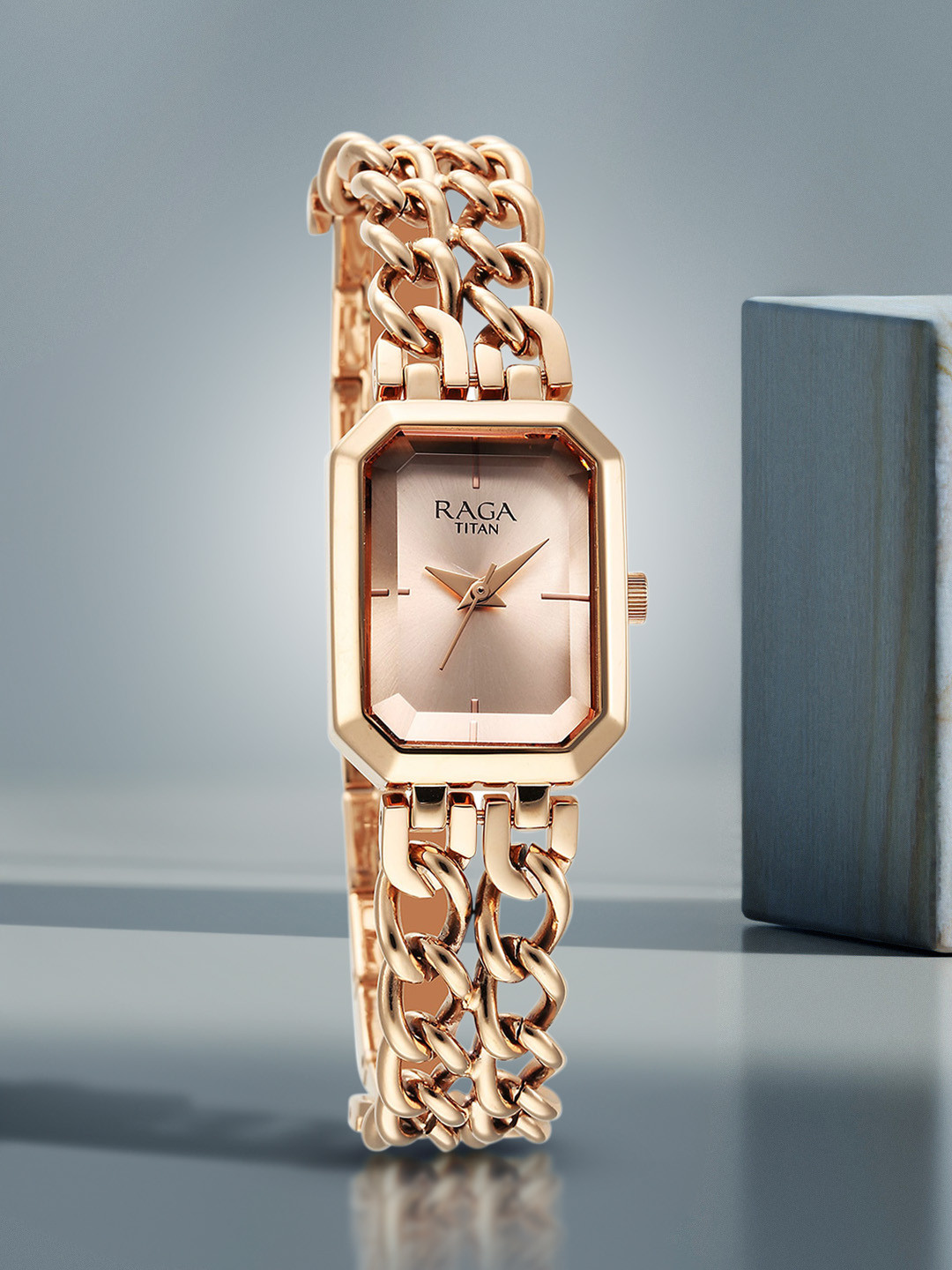 Buy Titan Raga Show Stopper Women Bracelet Analogue Watch 95283WM01 ...