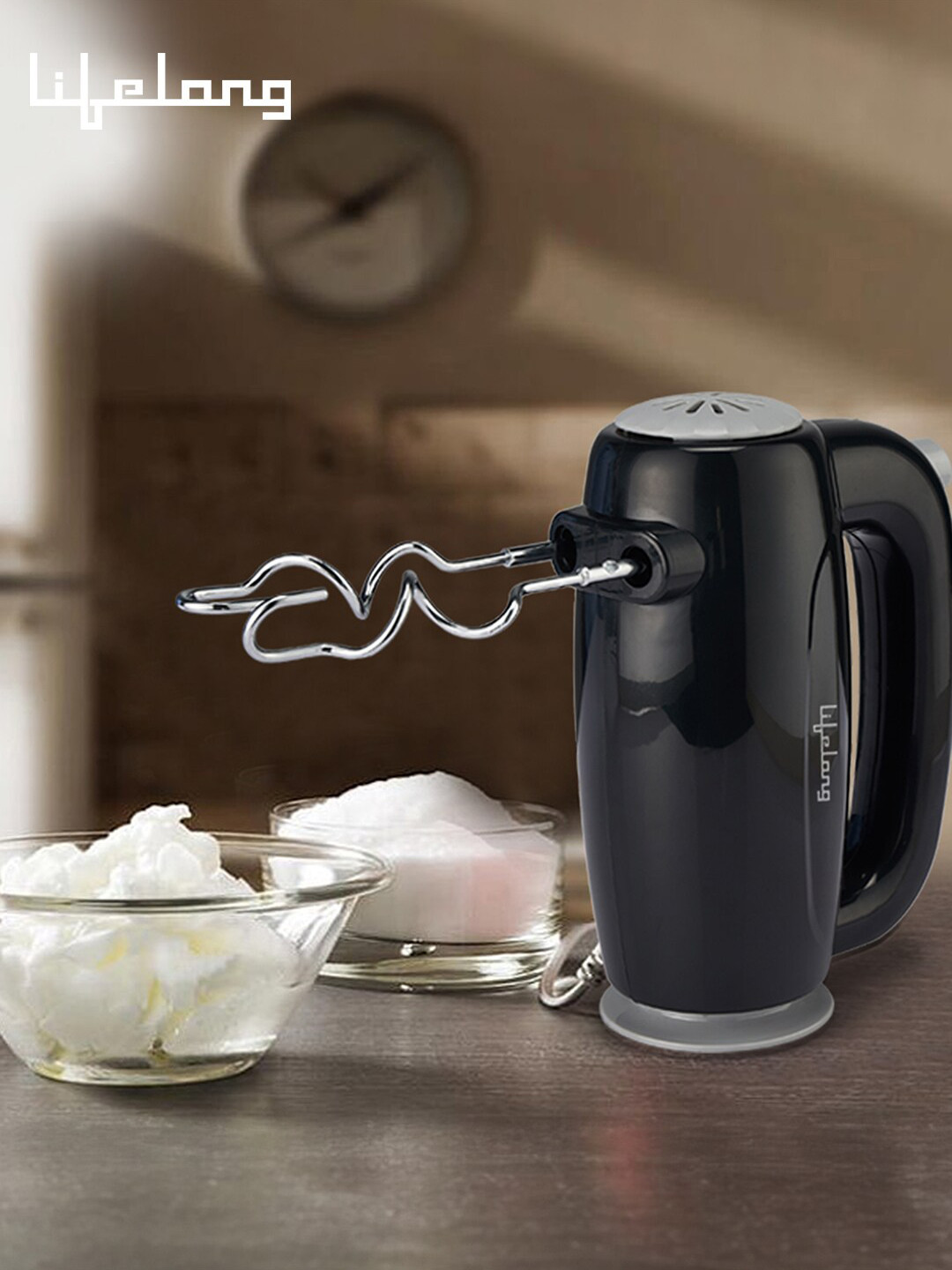 Buy Lifelong LLHM01 Black Regalia Hand Mixer 150W - Hand Blender for ...