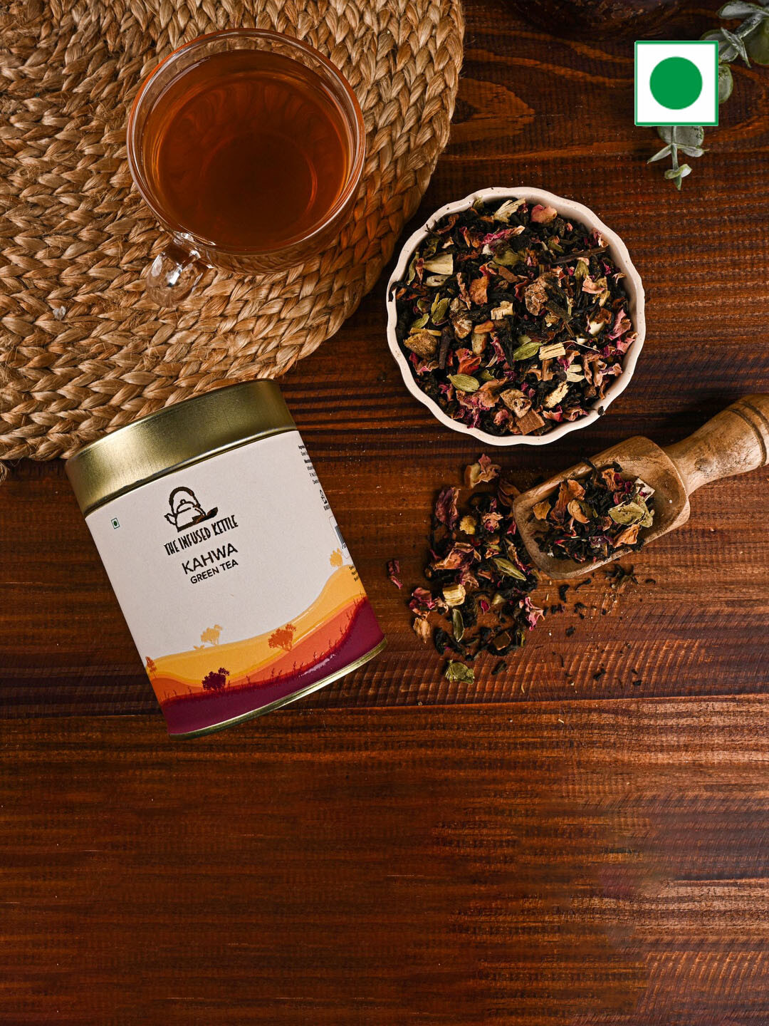 Buy The Infused Kettle Kahwa Green Tea 50 Gm - Tea for Unisex 27424926 ...