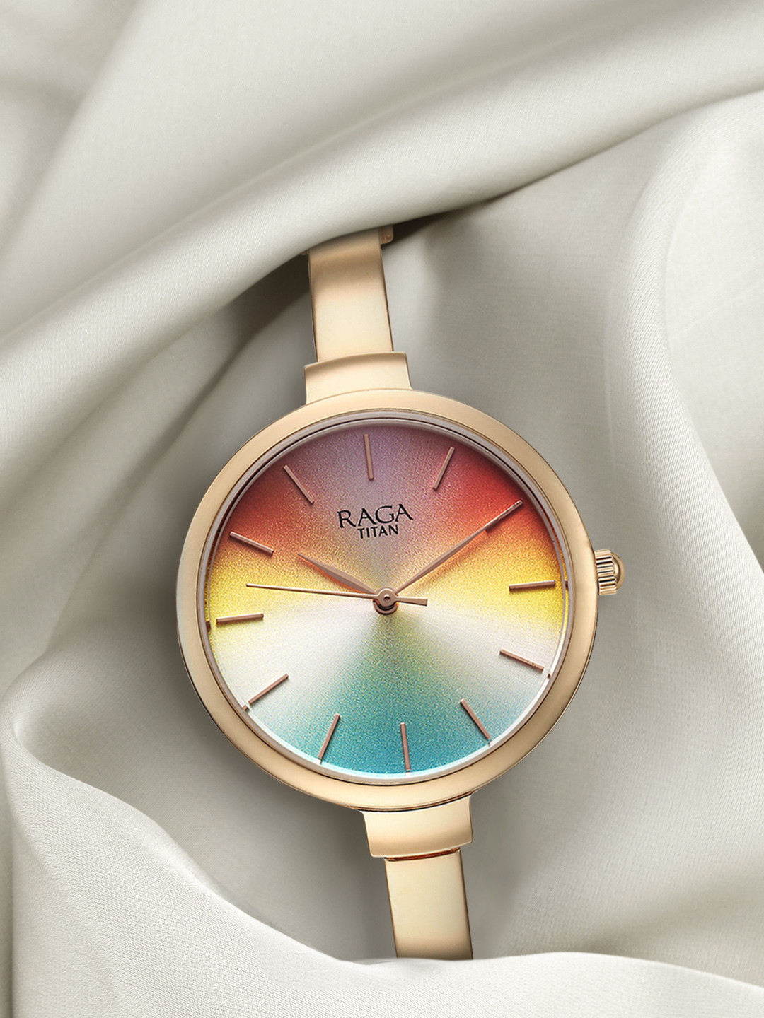 Buy Titan Raga Show Stopper Women Bracelet Style Analogue Watch ...