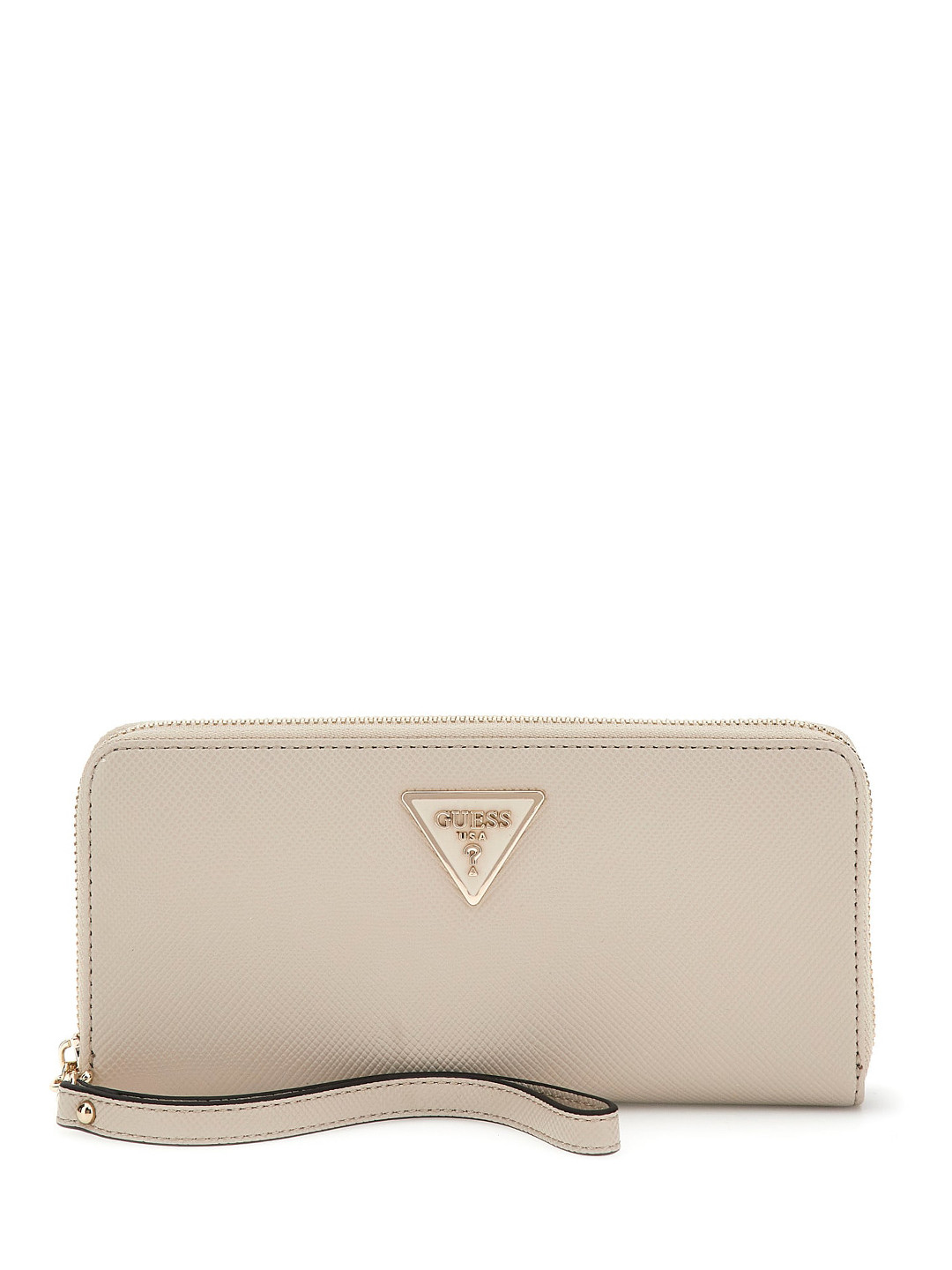 Buy GUESS Women Abstract Textured Long Zip Around Wallet - Wallets for ...