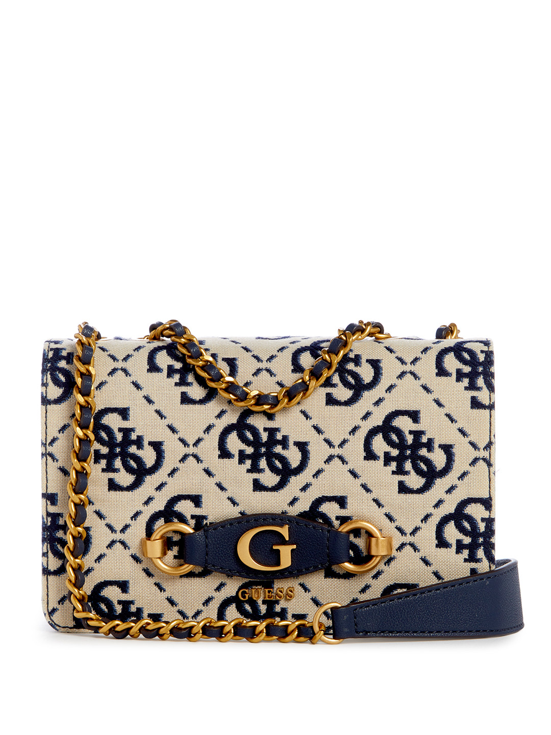 Buy GUESS Brand Logo Detail Structured Sling Bag - Handbags for Women ...