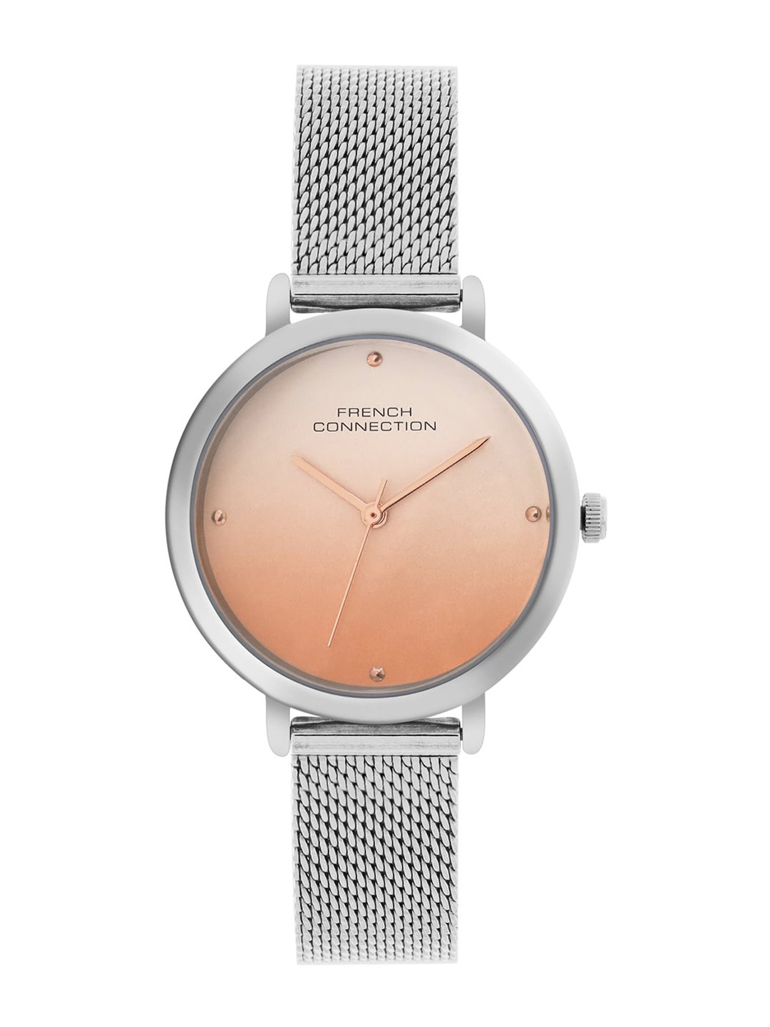 Buy French Connection Women Dial & Stainless Steel Straps Analogue ...